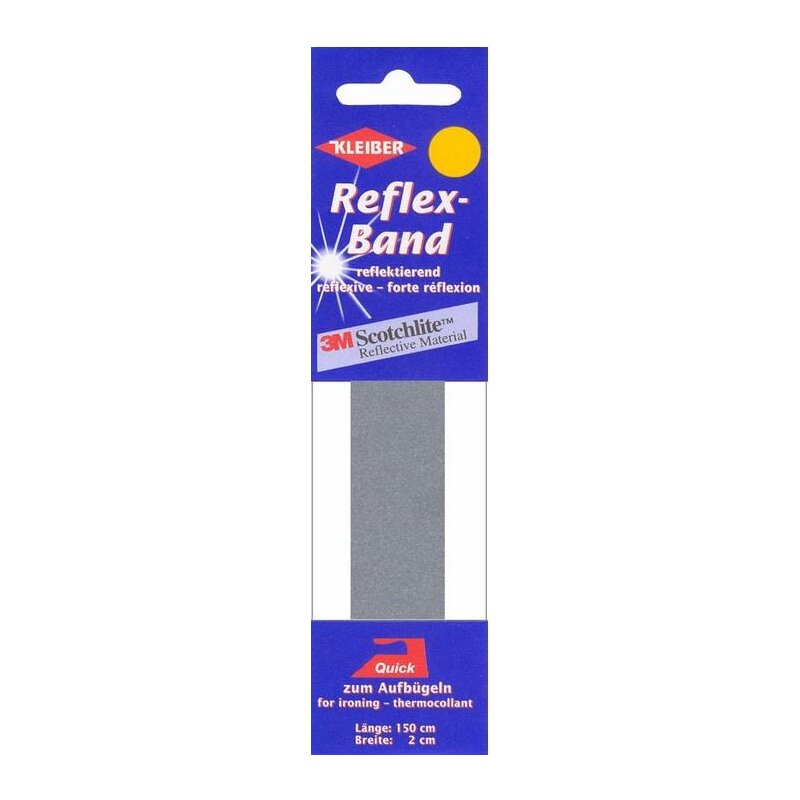 Reflex-Band 3M silber