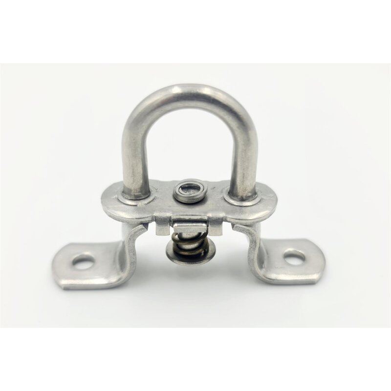 Patentkrampen für Ovalösen 42 x 22 mm (Höhe 15 mm) pro Stück mit Niro